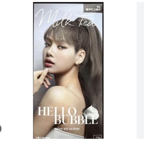 Jual Mise en Scene - hello bubble foam color hair cat rambut - MILK TEA ...