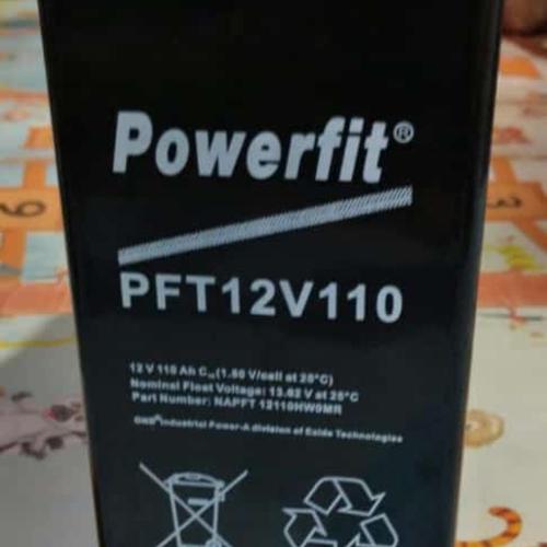 Jual BATTERY VRLA POWERFIT 12 VOLT 110 AH NEW - Jakarta Timur ...