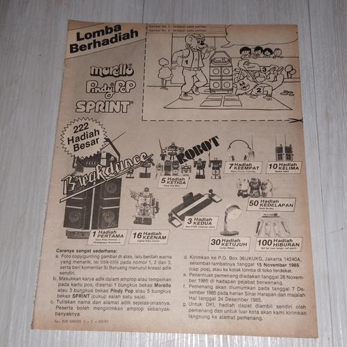 Jual Iklan Cetak Jadul Lomba Berhadiah - Kota Bandung - Kawan ...