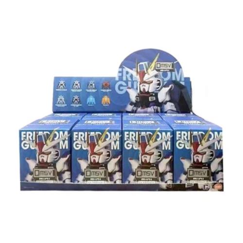 Jual BANDAI NAMCO QMSV Mini Freedom Gundam Blind Box Figure - 1set(8pcs ...
