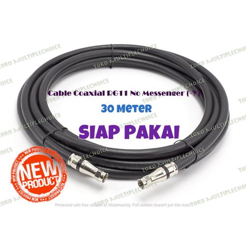 Jual Cable Coaxial RG11 (Cable 7C) 75Ohm-30 Meter-SIAP PAKAI - Kab ...
