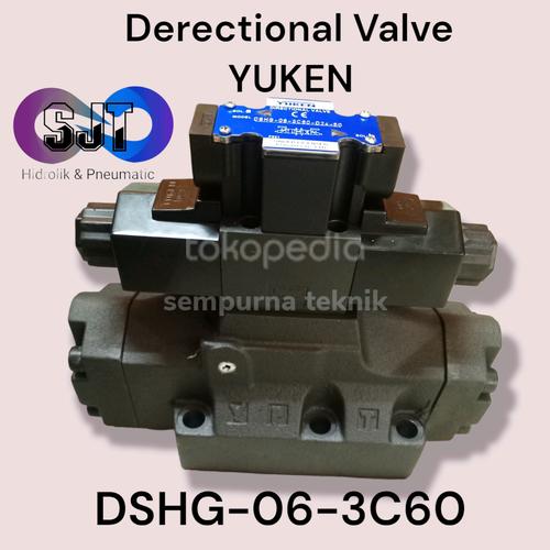 Jual Directional Valve DSHG 06-3C60 YUKEN - AC220V - Jakarta Barat ...