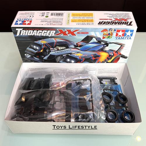 Jual Mainan Rakit Mobil Tamiya Mini 4WD Asli Original - Tridagger XX ...