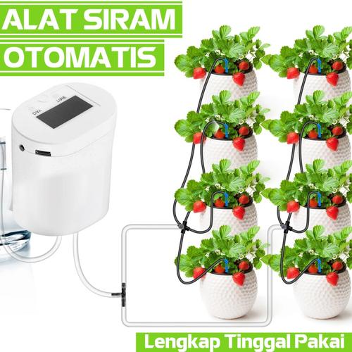 Jual Alat siram penyiram tanaman otomatis dengan timer watering garden ...