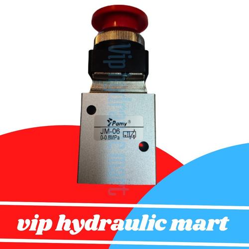 Jual solenoid valve pneumatic PUSH BUTTON JM-06/ mecanical/pamy/JM ...
