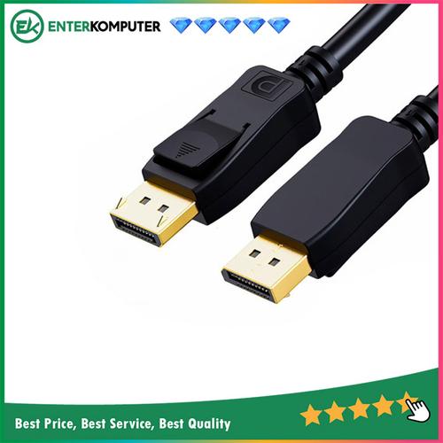 Jual Kabel Display Port To Display Port 1.8 Meter V1.4 - Merk Bafo ...