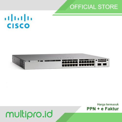 Promo Cisco C9300-24T-E Catalyst 9300 Series Switch + Smart Net Cicil 0 ...