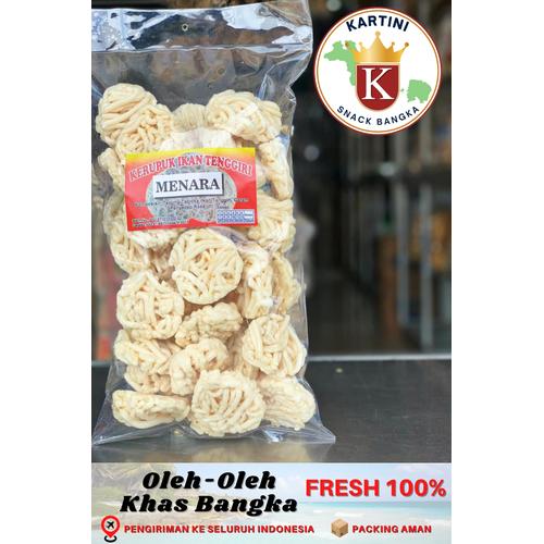 Jual Kerupuk Goreng Ikan Cap Menara 200gr Khas Bangka - Kota Pangkal ...