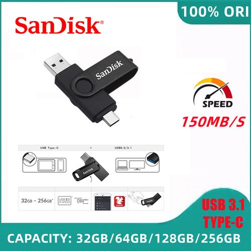 Jual FLASHDISK TYPE C FLASH DRIVE ULTRA DUAL USB 3.1 Drive Go USB Type ...