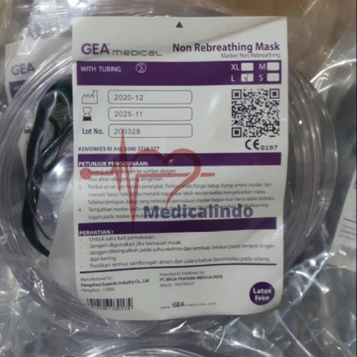 Jual Non Rebreathing Mask / Masker Oksigen Non Rebreathing / Selang ...