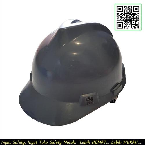 Jual Helm Safety Proyek Pelindung Kepala Abu Abu AAA Inner Biasa ISO ...