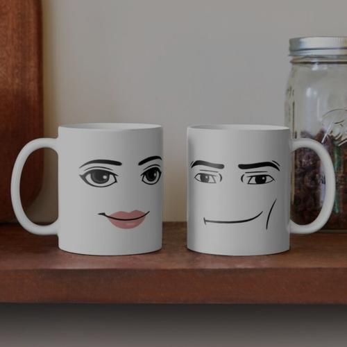 Jual Roblox man woman face mug gelas - biasa, Woman Mug - Kota ...