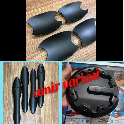 Jual Honda Freed paket outer handle tank cover hitam doff - Jakarta ...