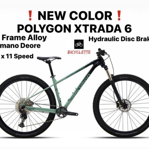 Jual SEPEDA GUNUNG MTB POLYGON XTRADA 6 6.0 SHIMANO DEORE 11 SPEED ALLOY 22 - JNE - Kota ...