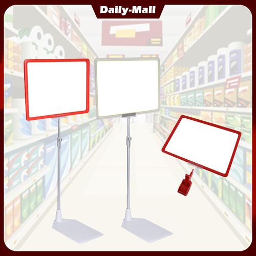 Jual 1set Frame Display Promo A4 Price Tag Frame Promosi Toko Papan ...