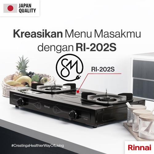 Jual Kompor Gas Rinnai RI-202S 2 tungku RI202S - Kota Pekanbaru - Sinar ...