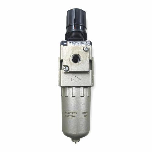 Jual SMC AW20-02 Filter Regulator Pneumatic Angin 1/4inch AW20 AW20-02 ...
