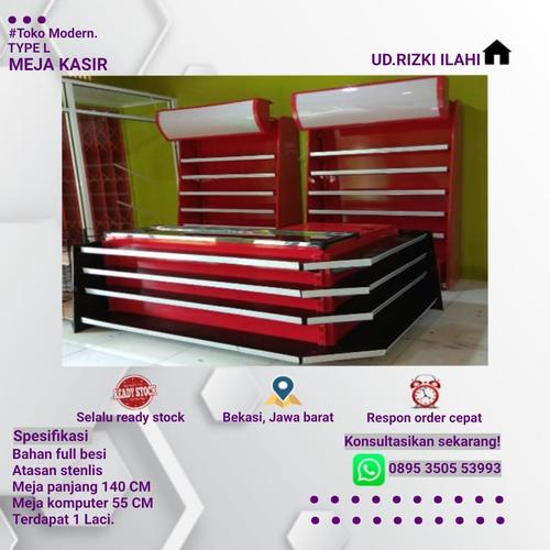 Jual meja kasir rak kasir minimarket rak minimarket rak gondola - Kab ...