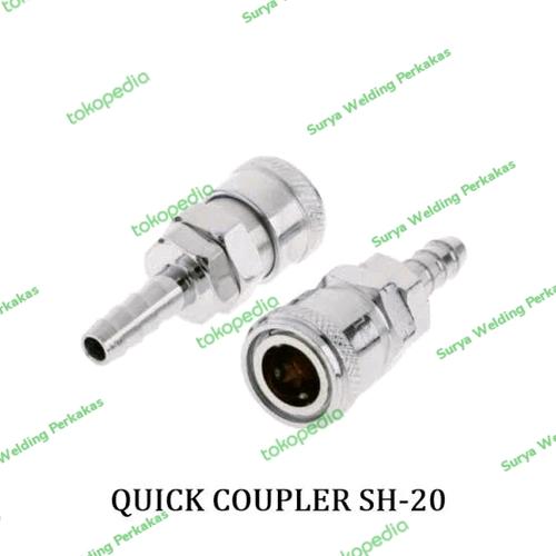 Jual Coupler SH 20 / Sambungan selang kompresor SH20 - Kota Cilegon ...