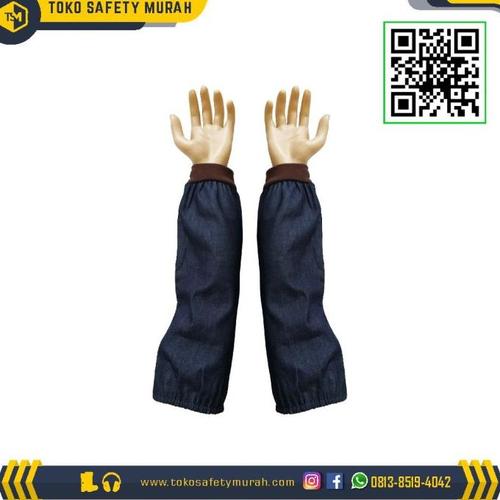 Jual Apron Las Pelindung Tangan Lengan Manset Jeans Welding Sleeves ...
