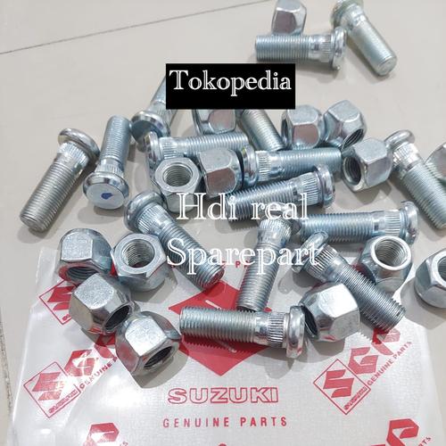 Jual Hub bolt nut baut roda Suzuki New Carry Mini Bus Ori - Jakarta ...