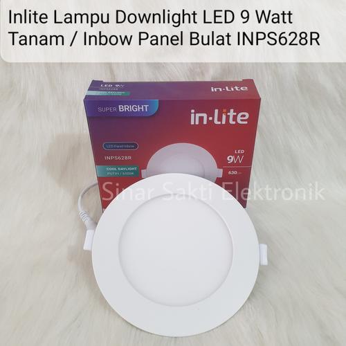 Jual Inlite Lampu Downlight LED 9 Watt Plafon Tanam Bulat In lite ...
