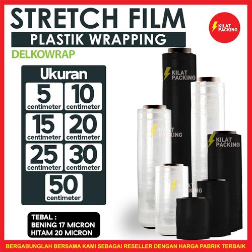 Jual Plastik Wrap Wrapp Wrapping Barang | Stretch Film DELKOWRAP ...
