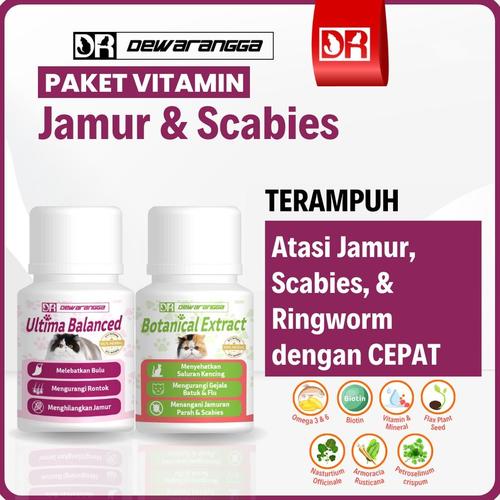 Jual Ready Vitamin Jamur dan Scabies Kucing Dewarangga - Obat Scabies ...