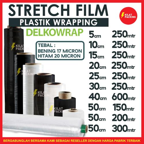 Jual Plastik Wrap Wrapping Delko Wrap Bungkus Wrapping Stretch Film ...