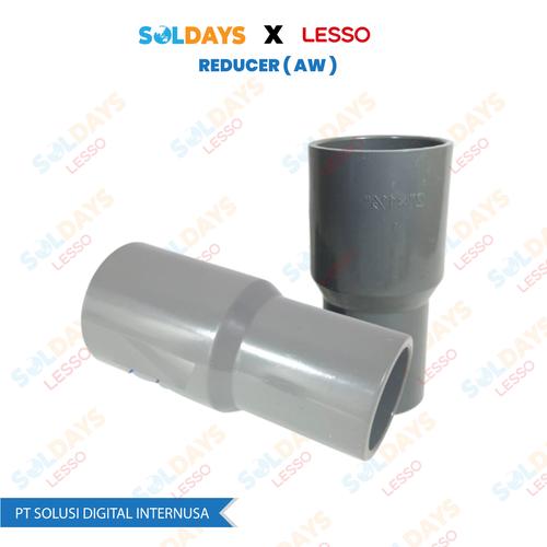 Jual Lesso Reducer (AW) 1.1/2" x 3/4" / Pipa PVC Fittings - Jakarta ...