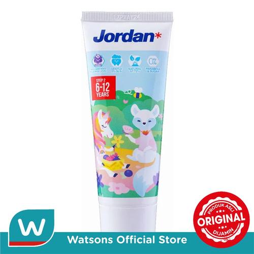 Jual JORDAN Kids Toothpaste Grape Step 2 - Kab. Tangerang - Watsons ...