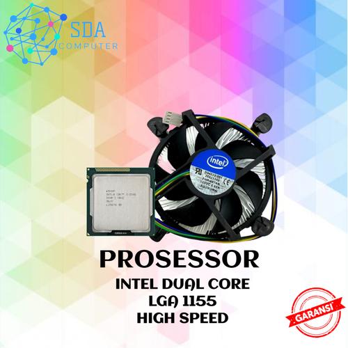 Jual PROSESOR INTEL DUAL CORE LGA 1155 GEN 2 GEN 3 - Kota Surabaya ...