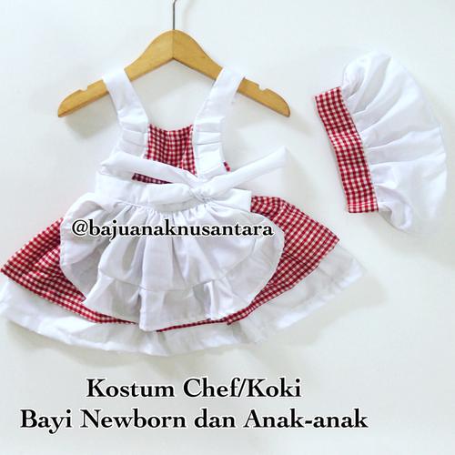 Jual KOSTUM FOTO KOKI CEWEK/CHEF CEWEK ANAK-ANAK DAN BAYI NEWBORN - Kab ...