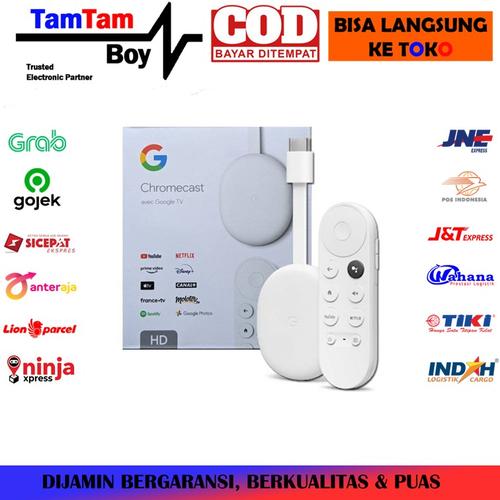 Jual Google Chromecast 4 Gen HD With Android Box HDMI Stick Google TV ...