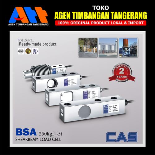 Jual Load cell Cas BSA 250kg 500kg 1t 2t 3t 5t Sensor Timbangan Digital ...