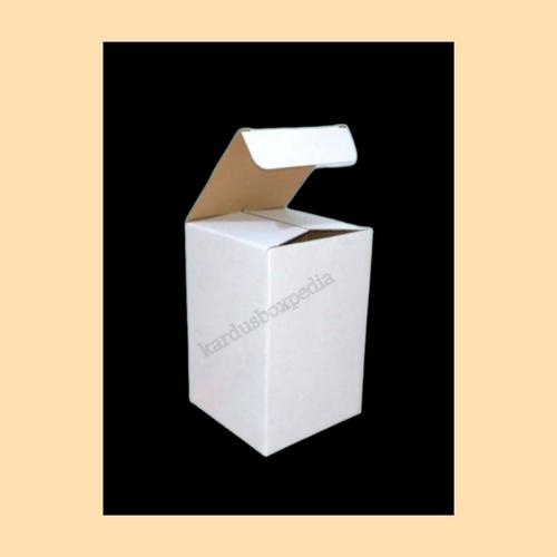 Jual kardus packing packaging box pizza/diecut 8x8x10 PUTIH PUTIH ...