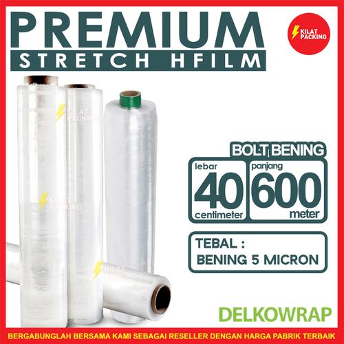 Jual Stretch Film Bolt Plastik 40x600m Wrap Wrapping Premium - Bolt ...