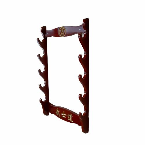 Jual Rak Pedang/Rak Golok/Weapon Rack/Rak Pisau/Rak Senjata 5 Weapon ...