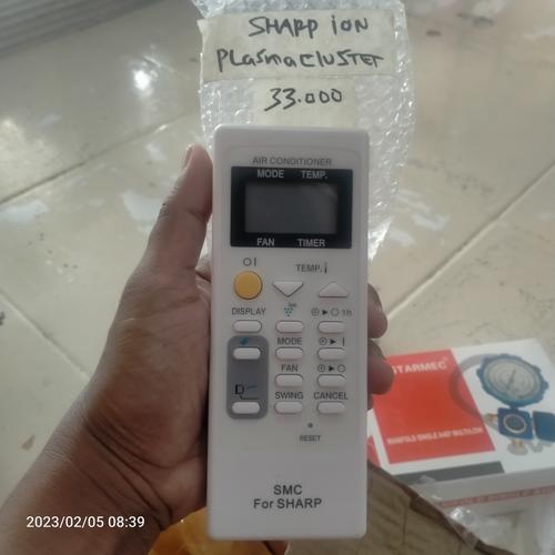 Jual remote ac sharp ion plasmacluster remot multi sharp tanpa setting ...