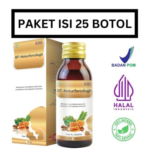 Jual PAKET ISI 25pcs Obat Batuk dan Sariawan, BF Naturforcough 100% ...