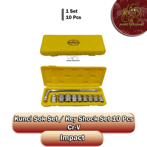 Jual Kunci Shock Set 10 Pcs 1/2 INCH / Shock Set 10 Pcs 1/2 INCH ...
