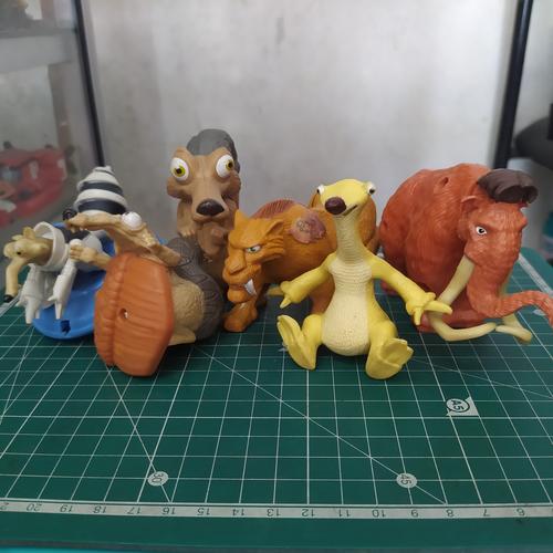 Jual Action Figure Ice Age : Sid / Many / Diego / Scrat Mainan McD ...