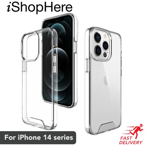 Promo Casing iPhone 14 Plus Pro Max Crystal Hardcase Transparan Bening ...