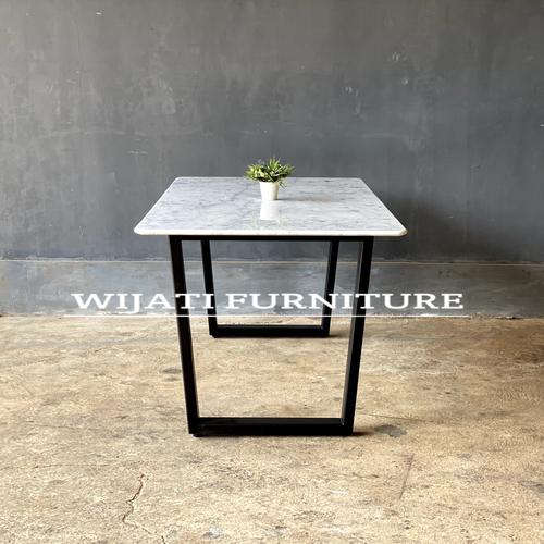 Jual Meja Makan Marmer Minimalis, Dining Table Marmer Carrara - Kab ...
