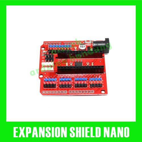 Promo Nano I/O Expansion Sensor Shield RED Module for Uno nano - Kota Bandung - aisyah arduino ...