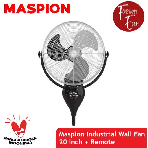 Jual Maspion Power Wall Fan Remote 20 Inch PW 2002 RC + Remot - Jakarta ...
