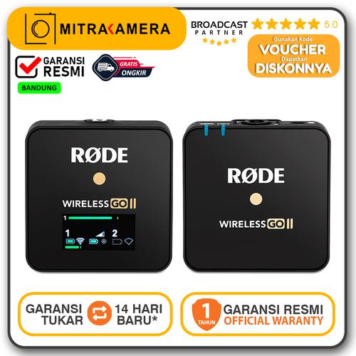 Jual RODE Wireless GO II Single Compact Digital Wireless Microphone - Kota Bandung - MitraKamera ...