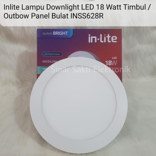 Jual Inlite Lampu Downlight LED 18 Watt Plafon Timbul Bulat In Lite In ...