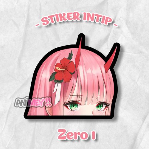Jual Stiker Intip Zero Two / Sticker Anime Waterproof - 1, HP - Kab ...
