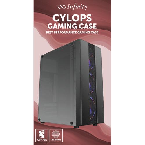 Jual CASING INFINITY CYCLOPS ATX GAMING CASE - Jakarta Pusat ...